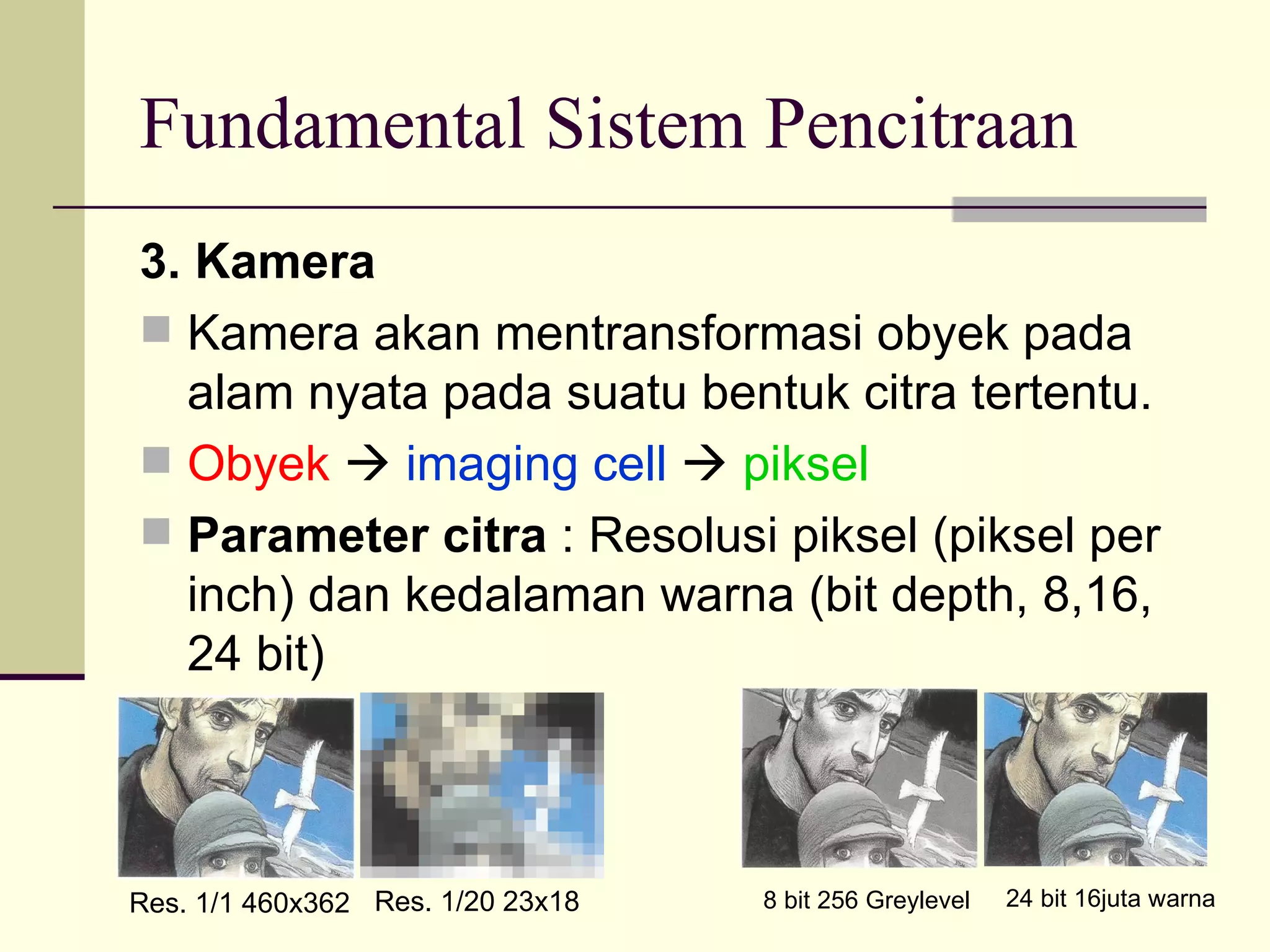 Sistem Pencitraan Untuk Menangkap Citra Polarisasi | PPT
