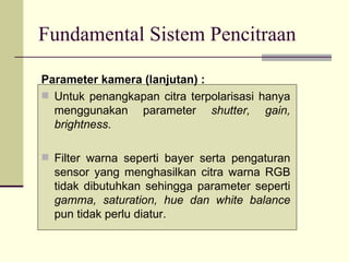 Sistem Pencitraan Untuk Menangkap Citra Polarisasi | PPT