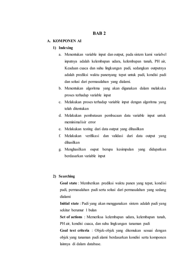 Sistem pencocokan lahan dan prediksi waktu panen tanaman padi dengan fuzzy type 2 dan iot | PDF