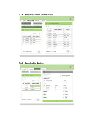 Sistem pendaftaran pasien dan rekam medis klinik | PDF