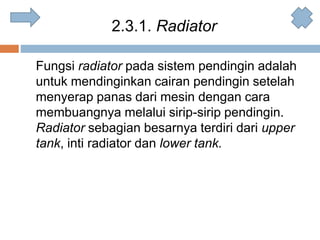 Sistem pendingin | PPTX