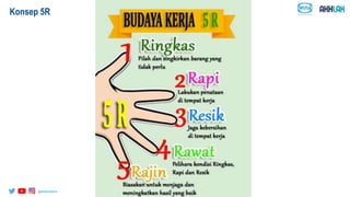 Prinsip penarapan 5R (Ringkas,Rapi, Resik, Rawat dan Rajin) area Kantor ...
