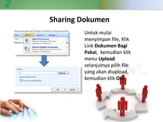 Sistem Pengelolaan Dokumen Menggunakan Sharepoint | PPTX
