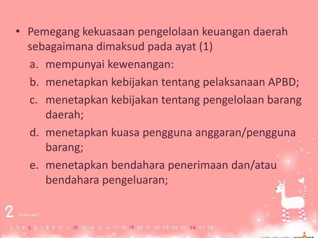 Sistem Pengelolaan Keuangan Daerah Ppt 