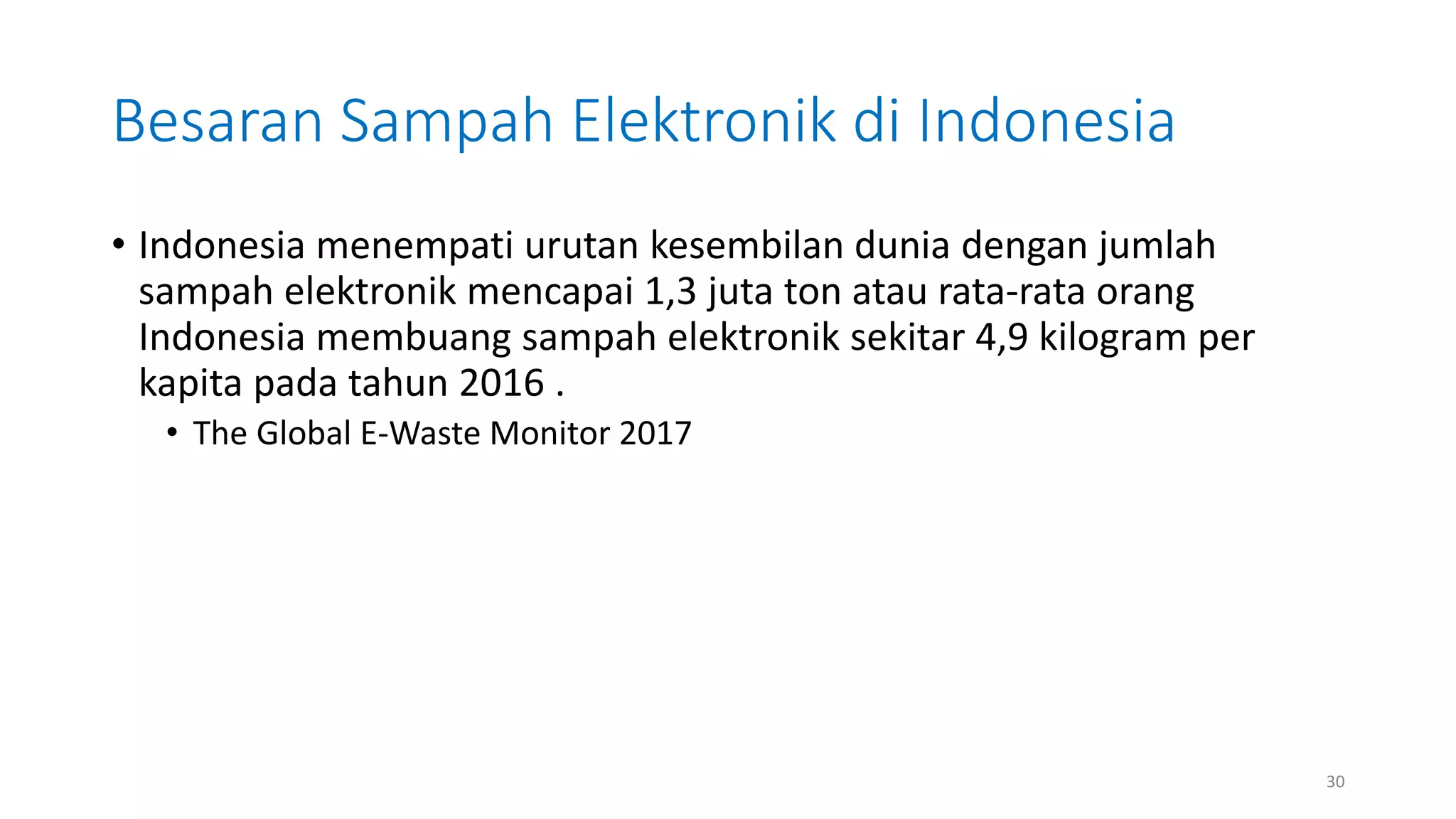 Sistem Pengelolaan Sampah Elektronik (SPSE) | PDF