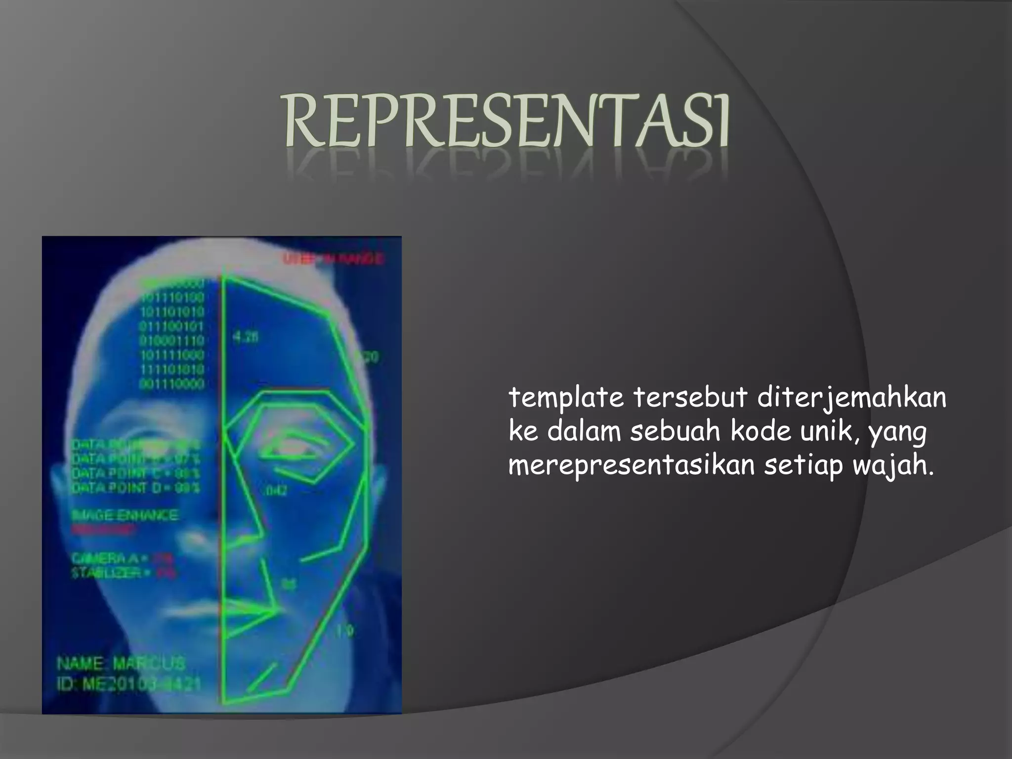 Sistem pengenalan wajah | PPTX
