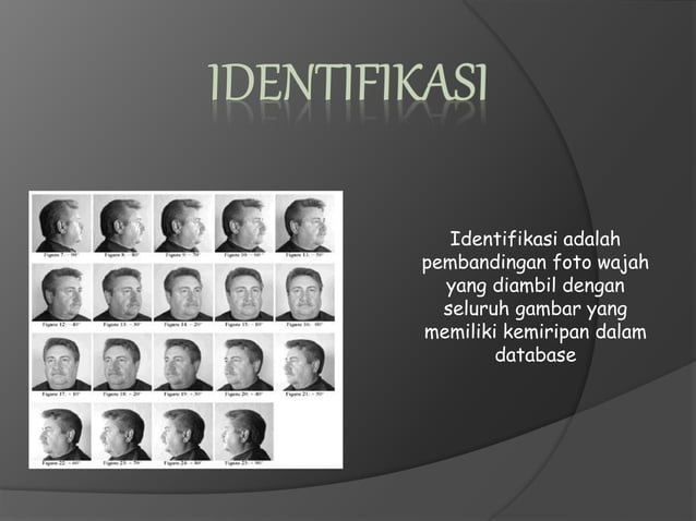 Sistem pengenalan wajah | PPT Sistem pengenalan wajah | PPT