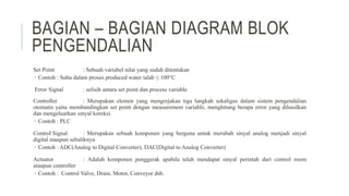 Sistem pengendalian, bpcs(basic process control system), | PPTX