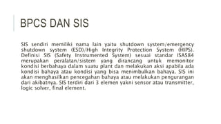Sistem pengendalian, bpcs(basic process control system), | PPTX