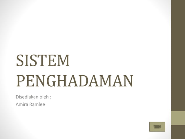 Sistem penghadaman | PPTX