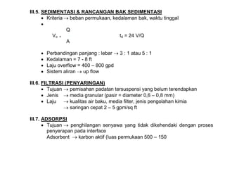 Pertemuan IX - Sistem Pengolahan air bersih.ppt