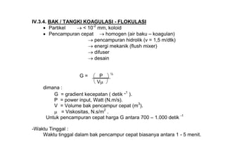 Pertemuan IX - Sistem Pengolahan air bersih.ppt