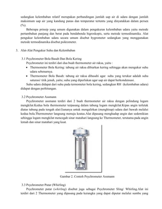 Sistem Pengukuran Suhu dan Kelembaban Udara | PDF