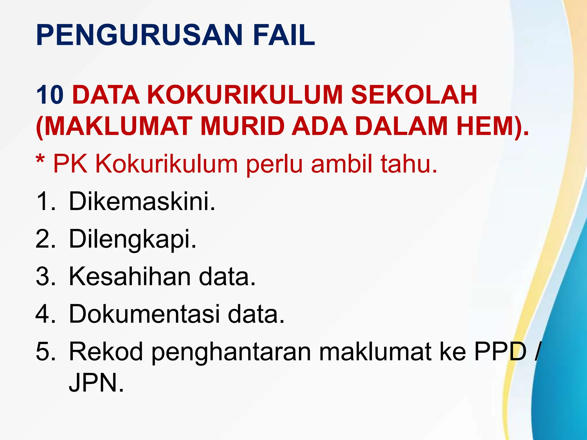 Sistem Pengurusan fail Kokurikulum sekolah rendah.ppt