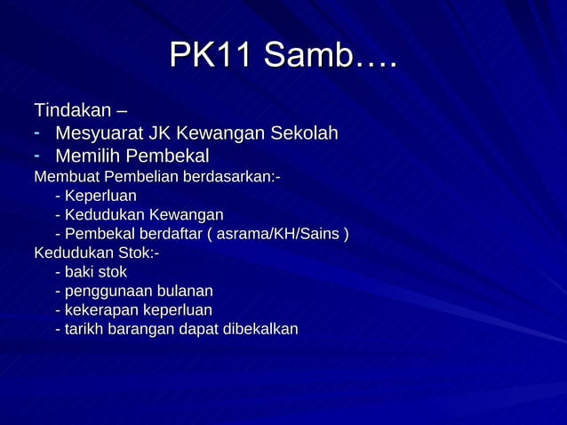 Sistem pengurusan sekolah kualiti | PPT