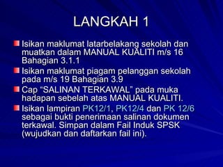 Sistem pengurusan sekolah kualiti | PPT