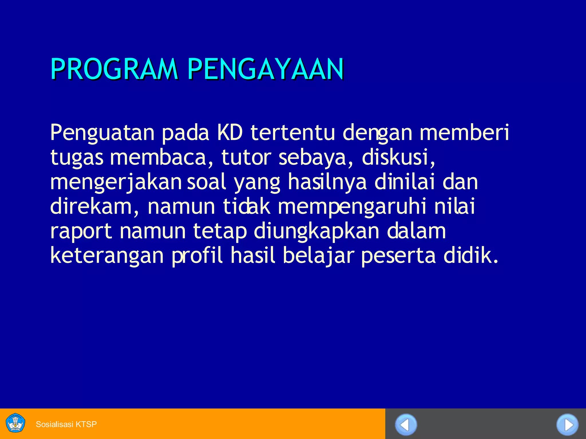 Sistem Penilaian Ktsp Sma | PPS