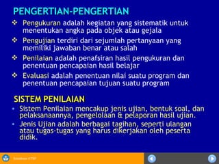 Sistem Penilaian Ktsp Sma | PPT