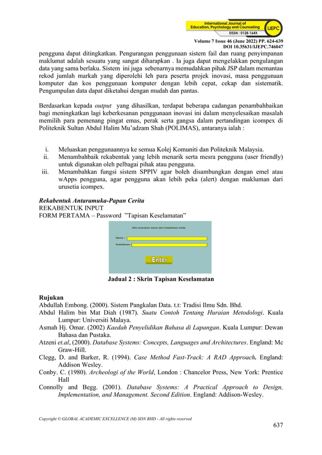 SISTEM PENILAIÀN PROJEK INOVASI (SPPIV) BAGI iCOMPEX’ DI POLITEKNIK SULTAN ABDUL HALIM.pdf