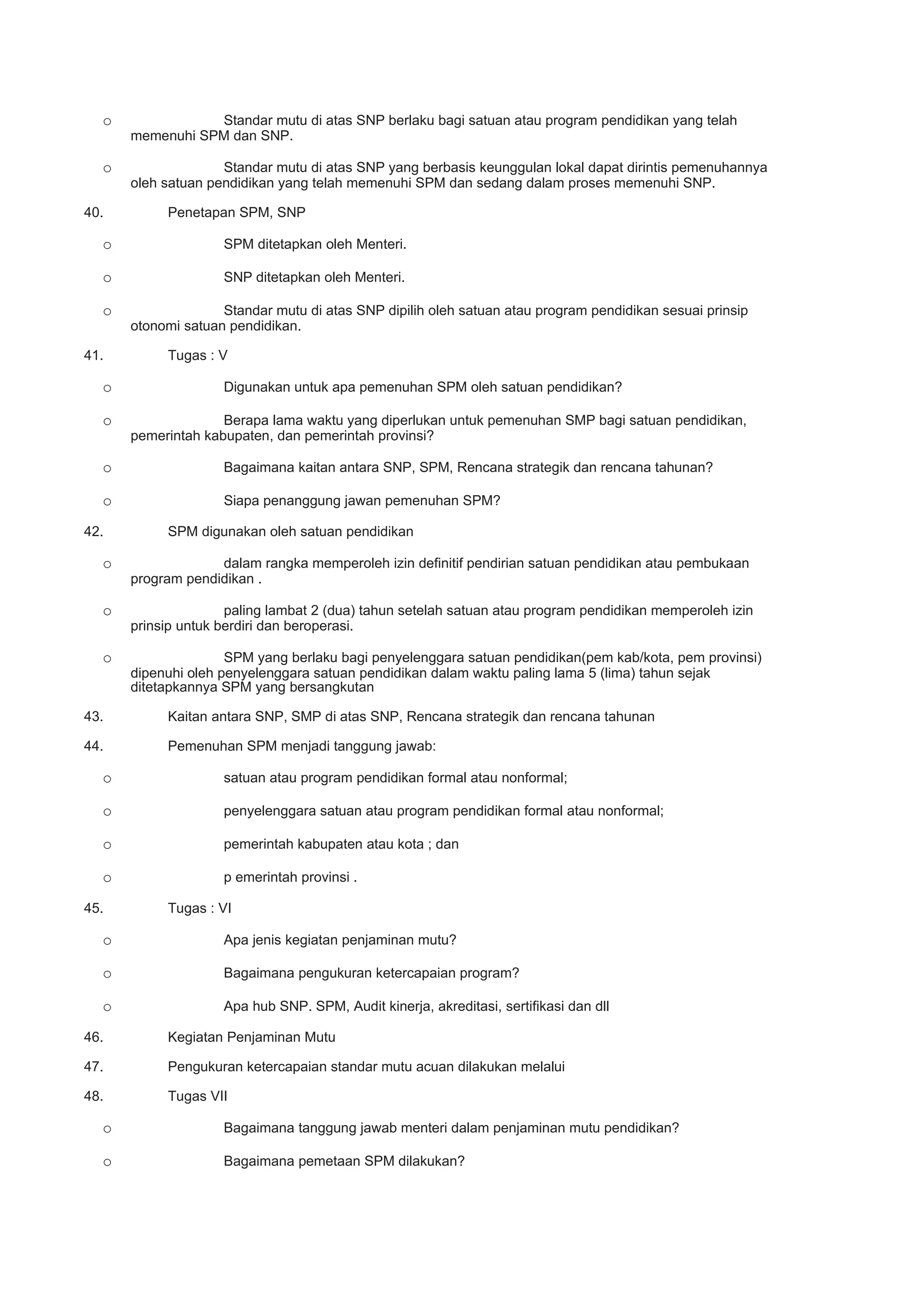 Sistem penjaminan mutu pendidikan | DOC