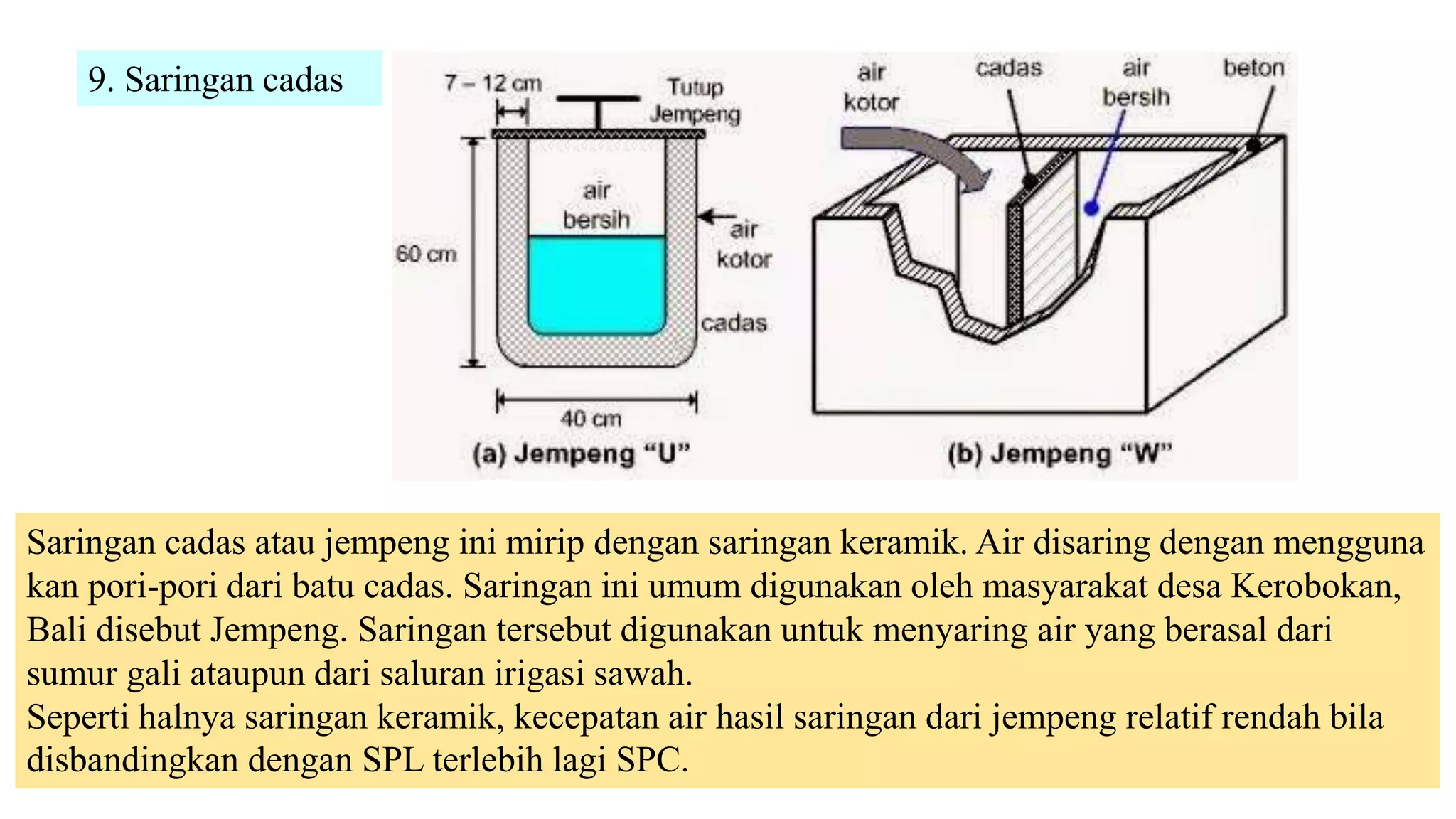Sistem penjernihan air | PPTX