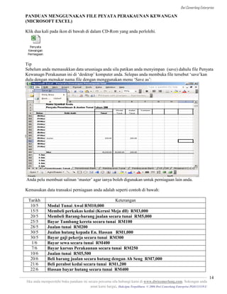 Sistem perakaunan perniagaan | PDF