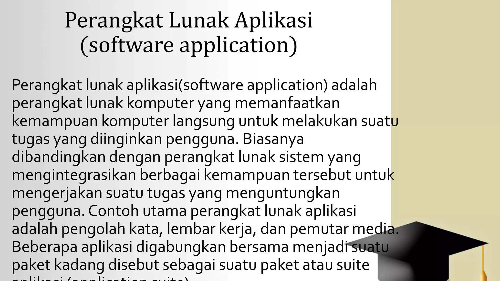 Sistem perangkat lunak | PPTX