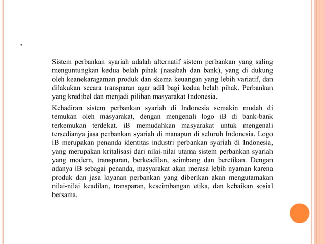 SISTEM PERBANKAN SYARIAH ( INTAN DAN DANDI).pptx