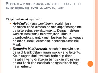 SISTEM PERBANKAN SYARIAH ( INTAN DAN DANDI).pptx
