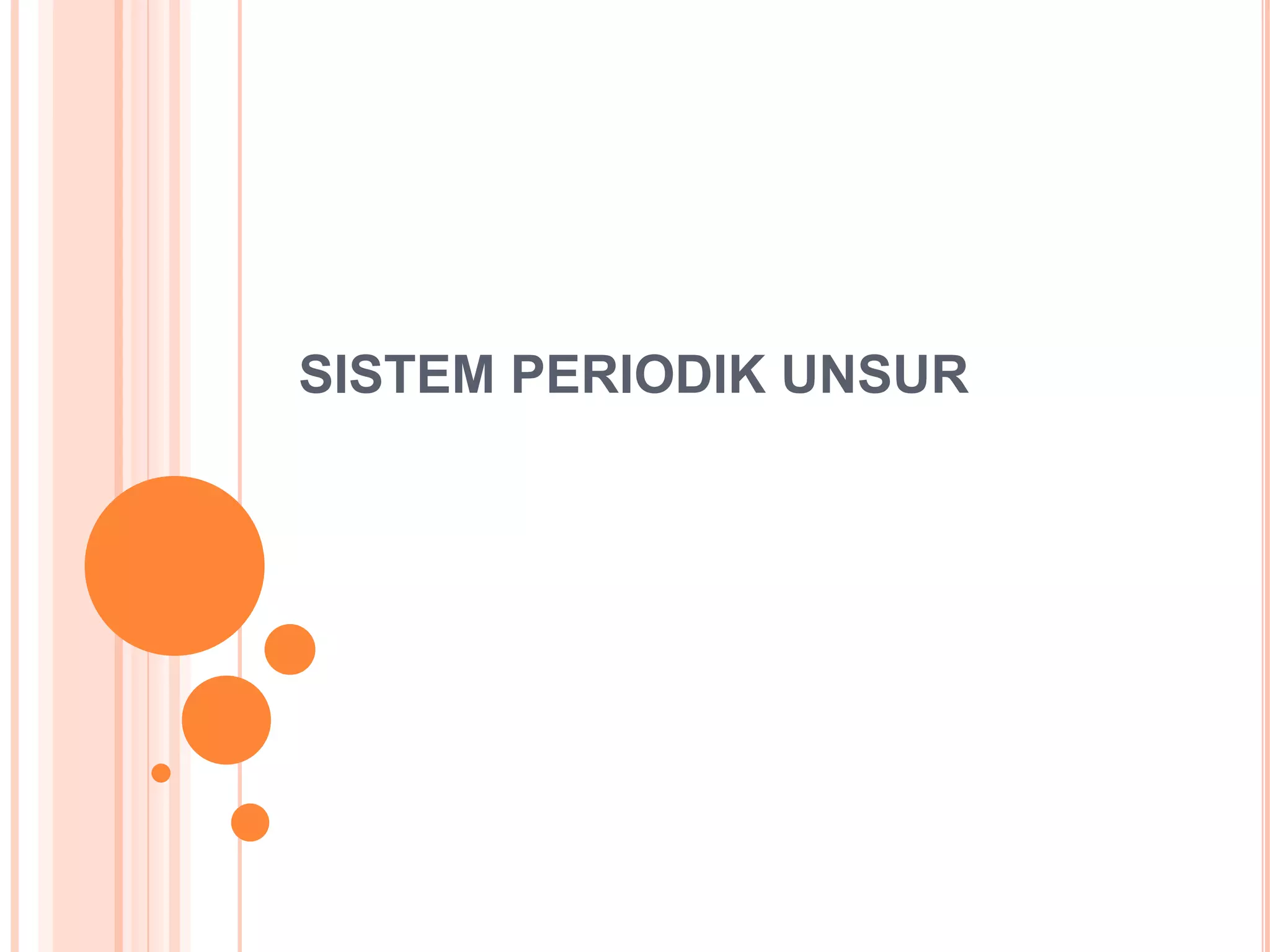 Sistem periodik indah | PPTX