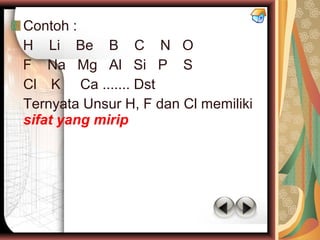 Sistem periodik unsur | PPT