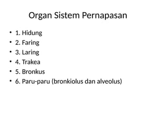 Sistem_Pernapasan_Manusia_Kelas8.kurikulum merdeka | PPTX