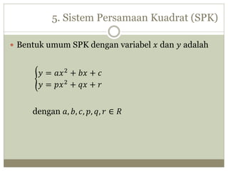 Sistem persamaan linear (spl) | PPTX