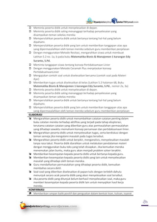 RPP: Persamaan dan Pertidaksamaan Linier SMK | PDF