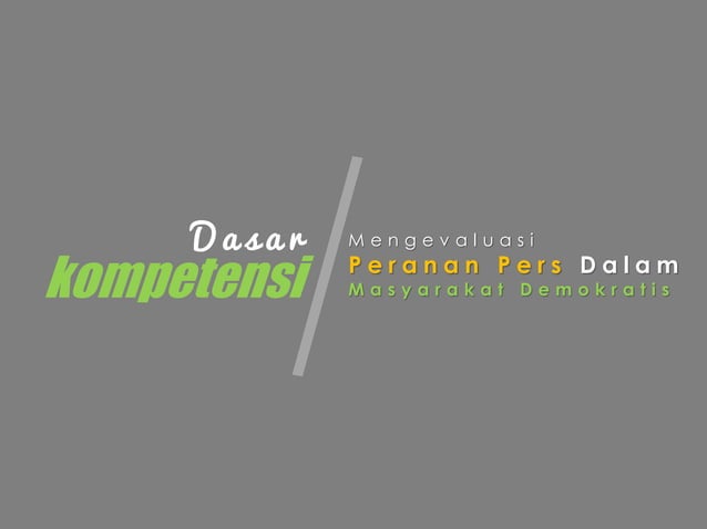 Fungsi dan Peranan Pers Indonesia | PDF