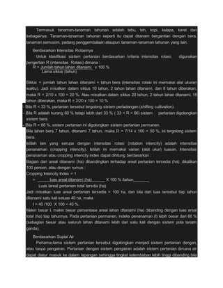 Sistem pertanian di indonesia wahid | DOCX