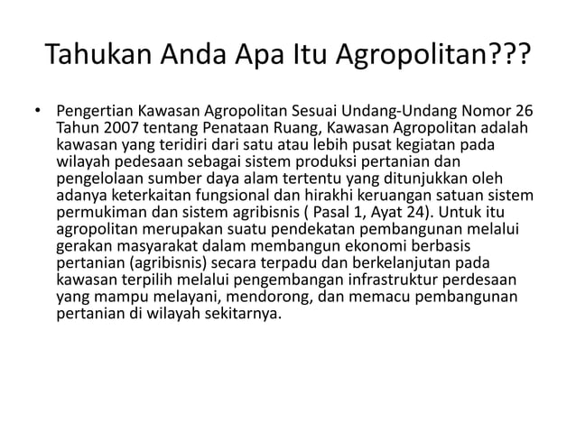 Sistem pertanian terpadu | PPTX