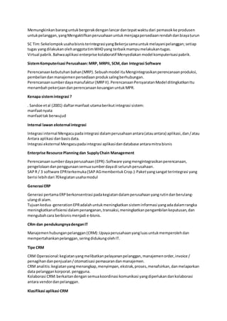 Sistem perusahaan dari_supply_chains | PDF