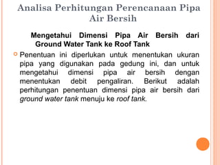 Sistem plumbing gedung bertingkat | PPT