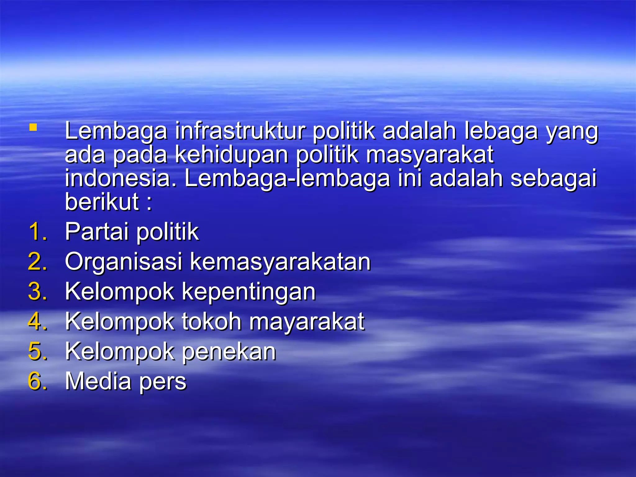 Sistem politik 50 | PPT