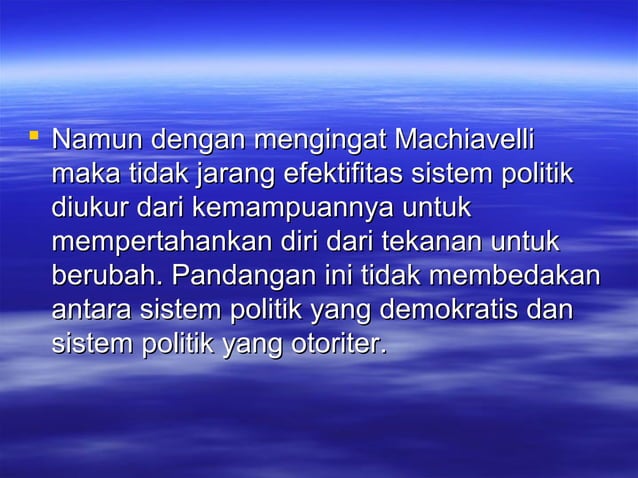 Sistem politik 50 | PPT