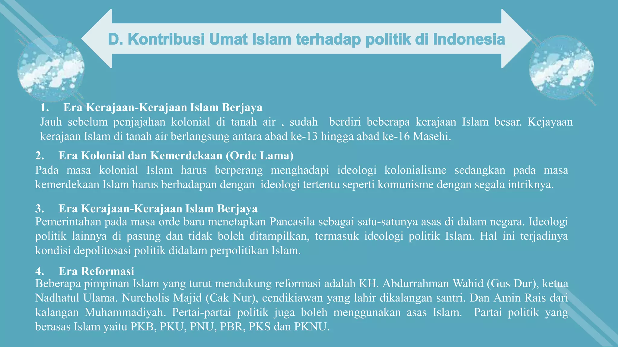 SISTEM POLITIK DAN DEMOKRASI ISLAM | PPTX