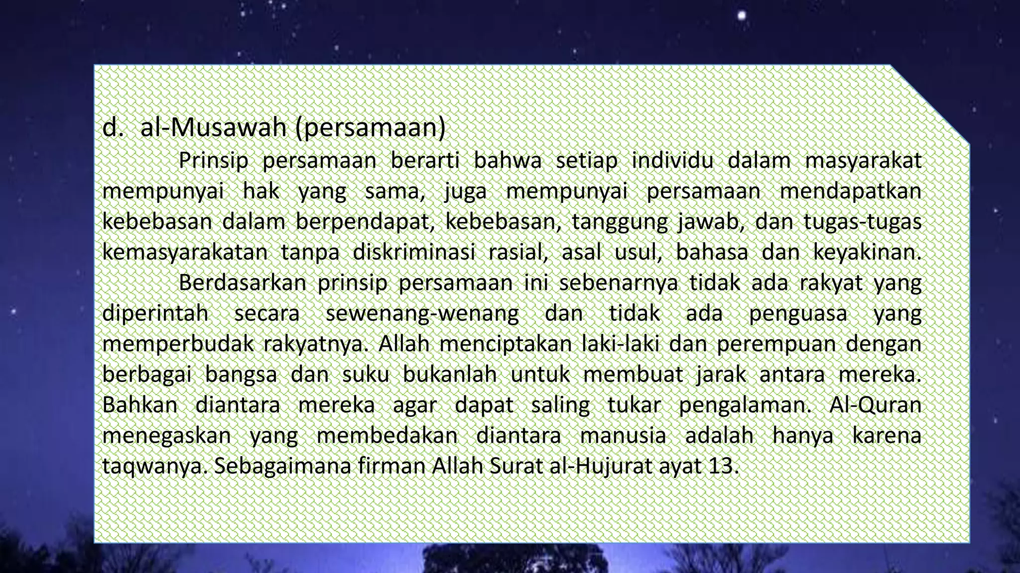 Sistem politik islam dan demokrasi | PPTX