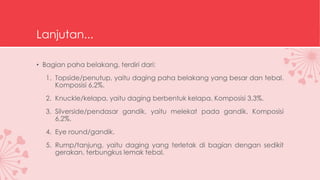 Sistem produksi daging sapi | PPTX