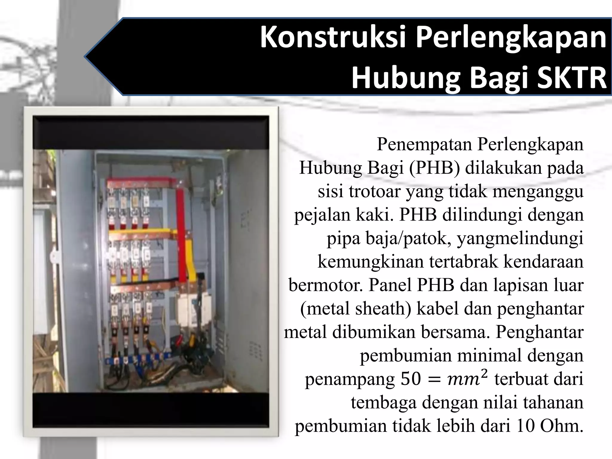 JARINGAN TEGANGAN RENDAH (JTR) | PPTX