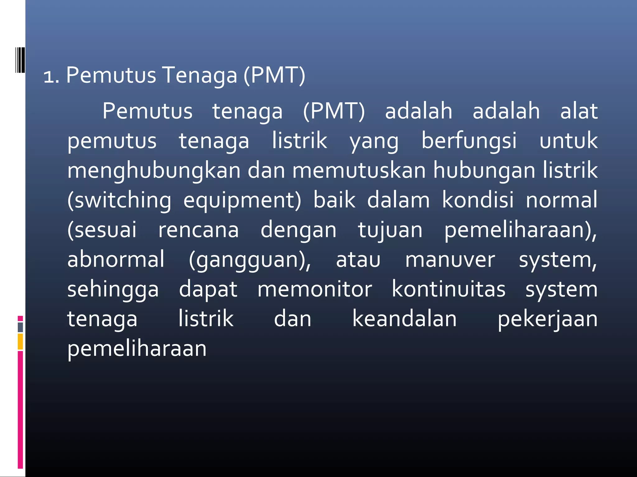 Sistem proteksi tenaga listrik | PPT