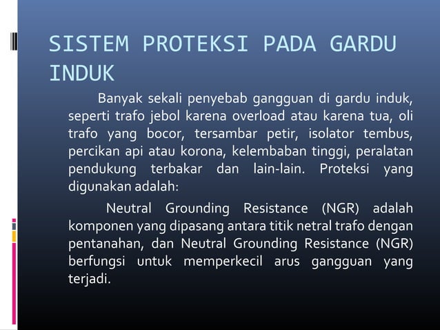 Sistem proteksi tenaga listrik | PPT