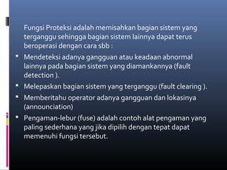 Sistem proteksi tenaga listrik | PPT