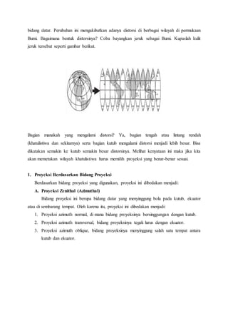 Sistem proyeksi dan sistem koordinat (recovered) | DOCX