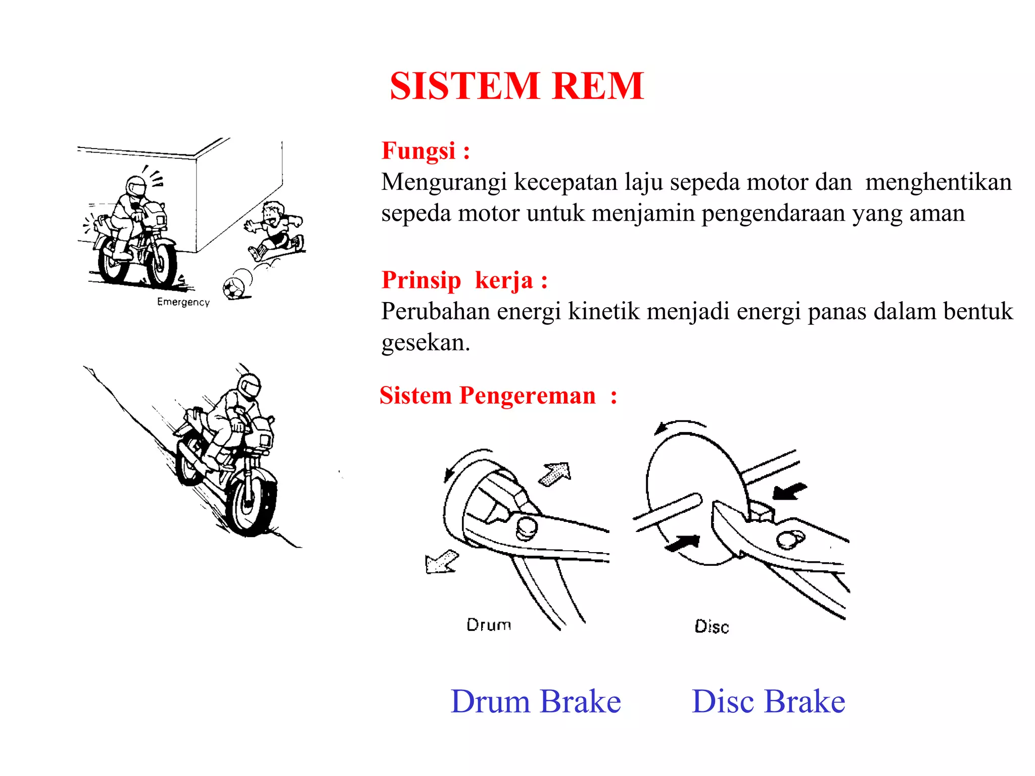 Sistem rem motor lengkap1 | PPT